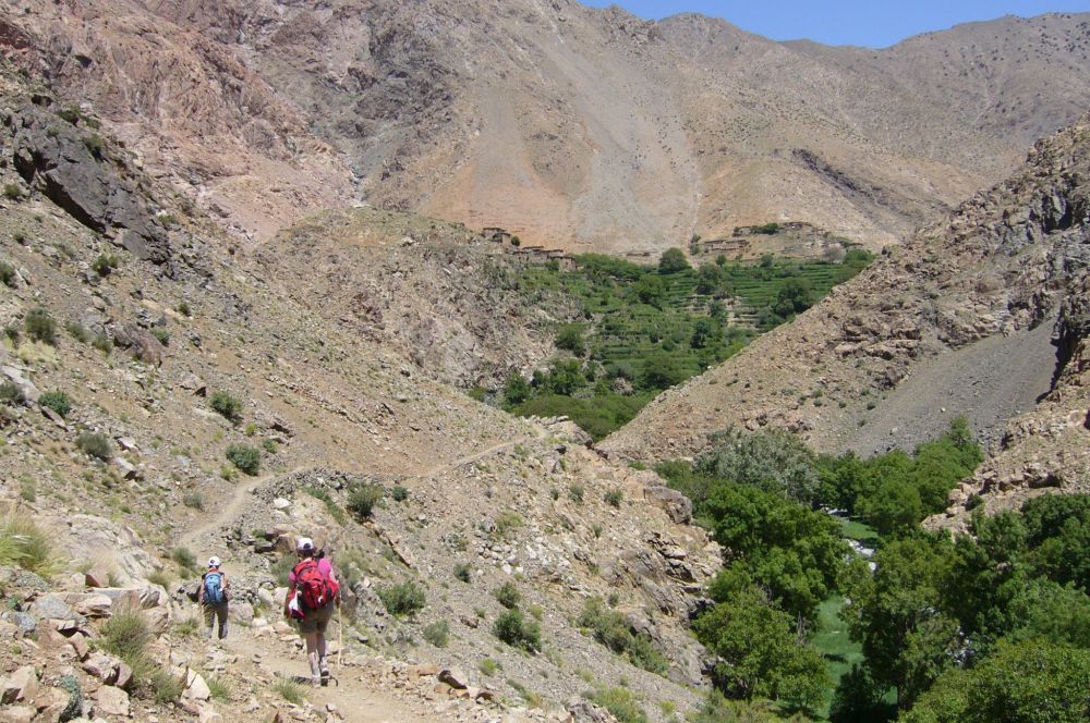 Mini Trek dans les gorges de l'oued Zat - DESTINATION EVASION