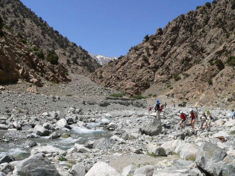 Mini Trek dans les gorges de l'oued Zat - DESTINATION EVASION
